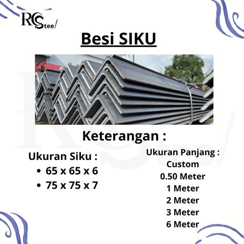 Jual Besi Siku 65 x 65 x 6 x 2 Meter - Kota Tangerang - RCSteel | Tokopedia