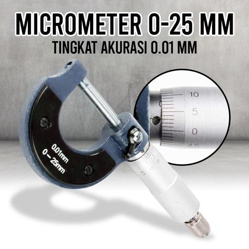 Jual Micrometer 0-25mm ketelitian 0.001mm Alat Ukur - Digital Caliper ...