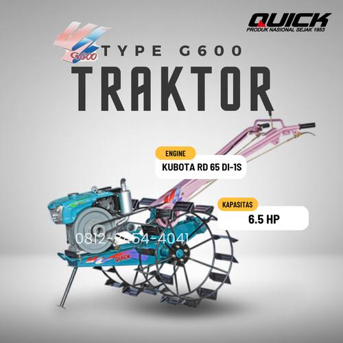 Jual Mesin traktor tangan Quick G600 Kubota engine - RD 65 DI-1S - Kota Surabaya - Bethesda ...