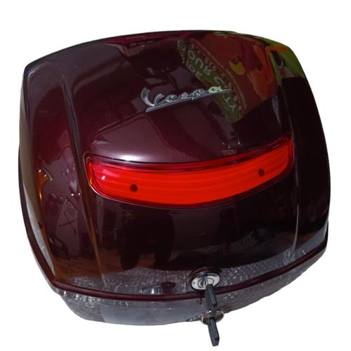 Jual box vespa lx dan lxv burgundy red - original - Kota Depok ...