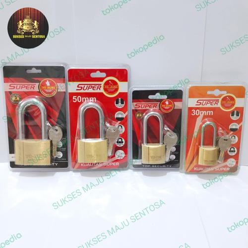 Jual GEMBOK PAGAR KUNINGAN 40mm PANJANG/ANTI CAIRAN KIMIA KARAT POTONG ...