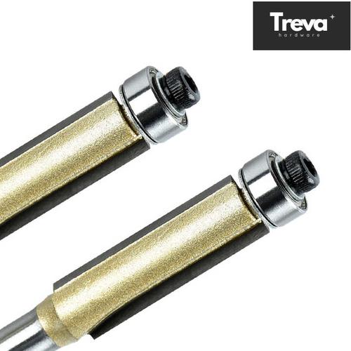 Jual Mata Profil / Mata Router DFK 1/4 mm Straight Bit dan Bearing - 1/ ...