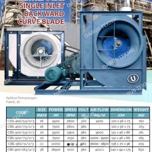 Jual CENTRIFUGAL BLOWER FAN CKE CBS-630 /4/4/3 1200RPM 4000W BLOWER FAN ...