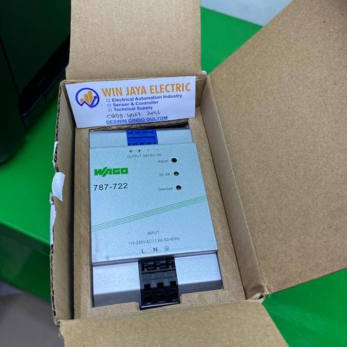 Jual WAGO 787-722 Power Supply Rel 24Vdc 5A Persamaan QUINT-PS/1AC/24DC ...