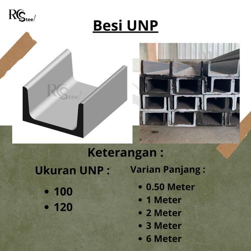 Jual Besi Unp 120 x 50 CM ( 500mm ) - Kota Tangerang - RCSteel | Tokopedia