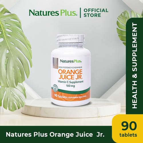 Promo Natures Plus Orange Juice Jr 100mg - 90 Tablet - Jakarta Barat ...