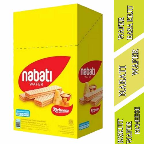Jual Wafer Richeese - Nabati - Wafer Rasa Cream Keju - Isi 20pcs x 5gr ...