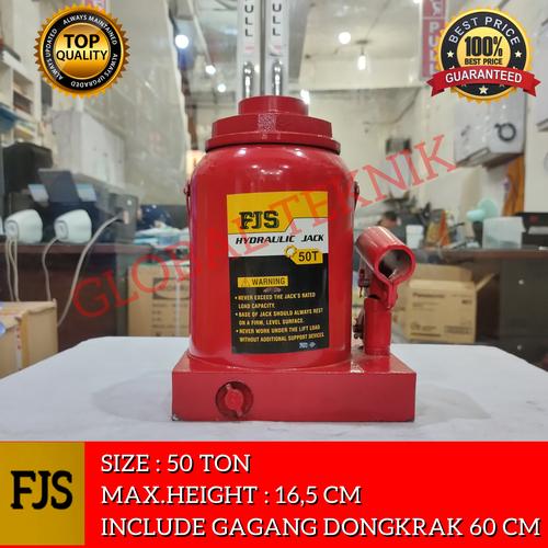Jual Dongkrak Botol 50 ton 50T HIDROLIK HYDRAULIC JACK 50Ton 50 ton 50 ...