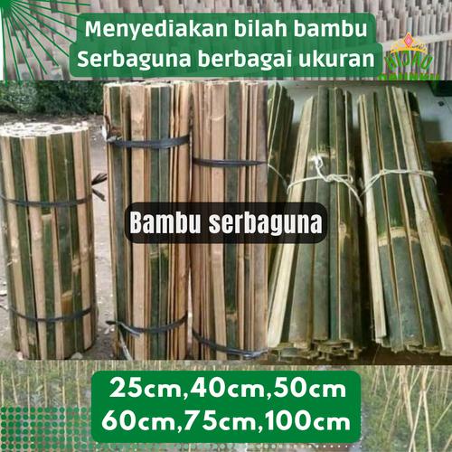 Jual Plant Stake Bambu Bilah Raut Tua Kokoh Tiang Penyangga Tanaman ...