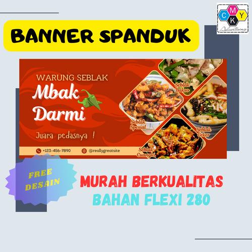 Jual Banner / Spanduk Free Desain Custom Murah Berkualitas - Siap Cetak ...
