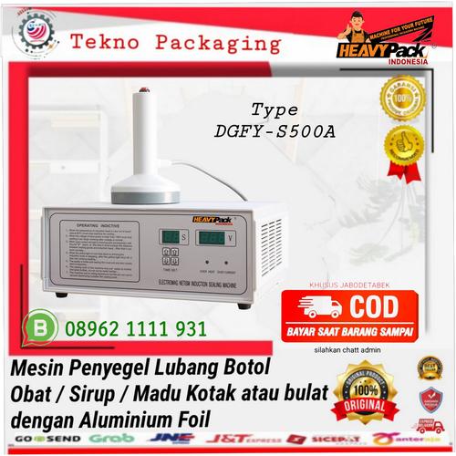 Jual Induction Sealer Capper Machine semi auto DGFY-500A HEAVYPACK ...