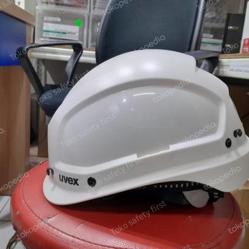 Jual SAFETY HELMET / HELM SAFETY PROYEK MERK UVEX ALPINE PUTIH ...