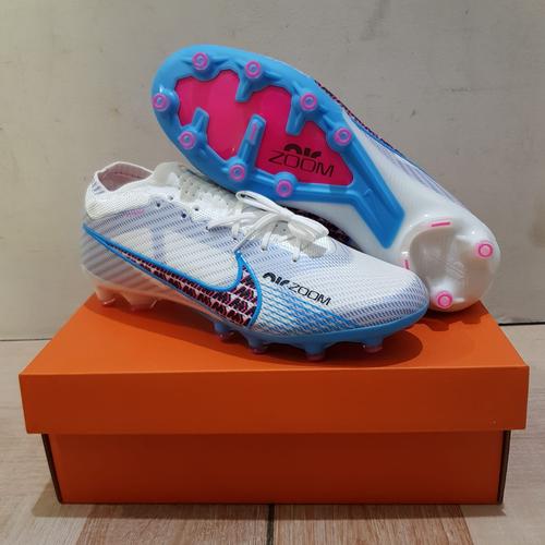 Jual Sepatu Bola Mini Soccer Mercurial Vapor15 Elite White Blue AG ...