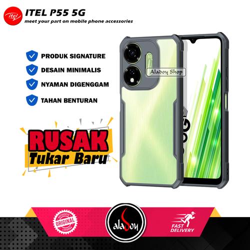 Jual Case iTEL P55 Armor Shield Shockproof Airbag Transparent - Jakarta ...
