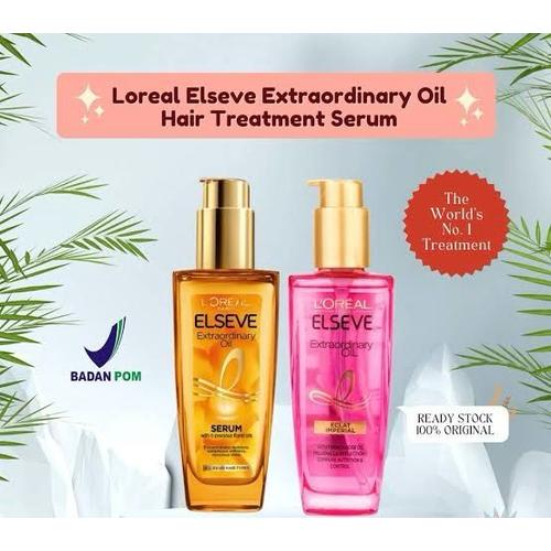 Jual L'OREAL Paris Elseve Extraordinary Oil Gold Hair Treatment Serum ...