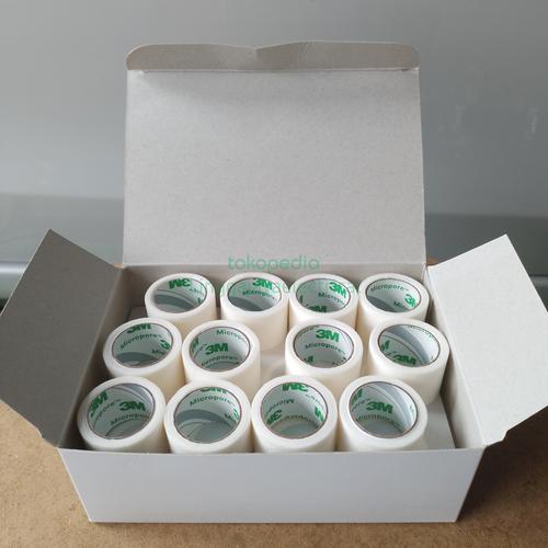 Jual Micropore 3M/Perekat Luka/Plester Kertas/Ukuran 24mm×2.5m - Kab ...