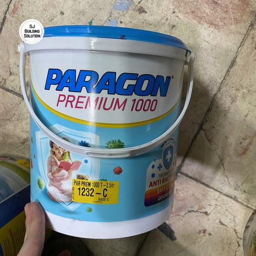 Jual CAT TEMBOK PREMIUM 1000 PARAGON 2.5Ltr 2.5 Ltr GREEN WARNA HIJAU ...