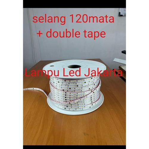 Jual lampu led selang 120mata double tape. lampu selang 120led double ...