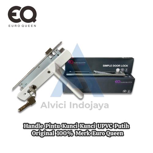 Jual Handle Pintu Single Lock UPVC Putih Euro Queen - Jakarta Barat ...