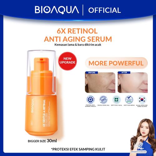 Jual BIOAQUA 6X Gentle-A Retinol Serum Anti Aging Essence 30ml - Kab ...