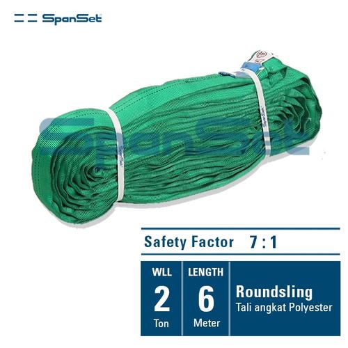 Jual Roundsling 2T x 6M / Roundsling 2 Ton x 6 Meter SpanSet - Jakarta Barat - Lifting Teknik 1 ...