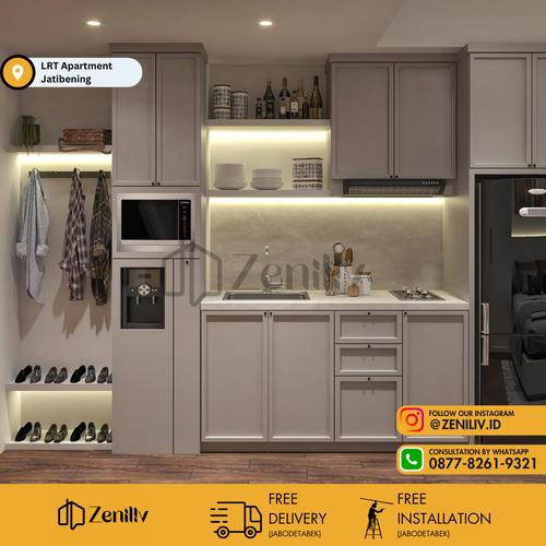 Jual Custom Interior - Studio Apartemen - Multiplek HPL - LRT ...