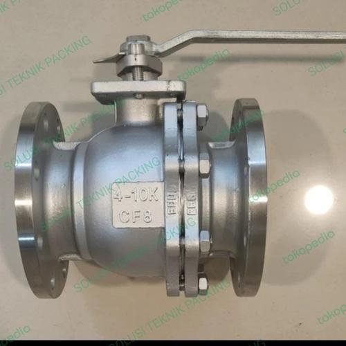 Jual Ball Valve FLANGE JIS 10K BAHAN SS304 / CF8 UKURAN 1" INCH - Jakarta Barat - SOLUSI TEKNIK ...