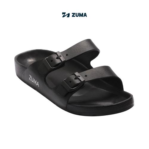 Jual Zuma Dallas 1/Sandal Cowok Sandal Selop Karet - Hitam - 42 ...