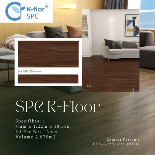 Jual VINYL KLIK SPC K-FLOOR | Lantai Vinyl SPC 4mm | Vinyl SPC Flooring - Jakarta Timur ...