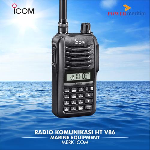Jual Radio HT Komunikasi Merk Icom Type V86 1 Set Walkie Talkie Icom ...