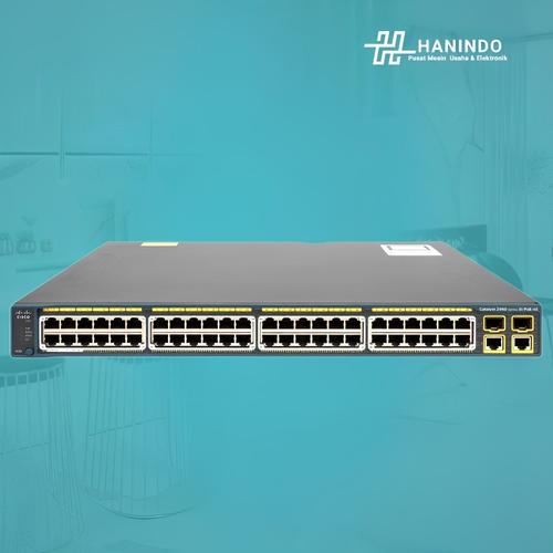 Jual Switch Cisco Catalyst 2960 48 Port Type WS-C2960-48PST-S 48 Port ...