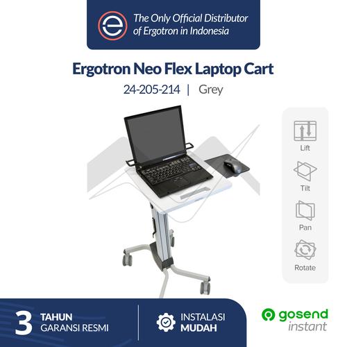 Promo Ergotron Neo-Flex Laptop Cart (24-205-214) Cicil 0% 3x - Jakarta Barat - Ergotron ...
