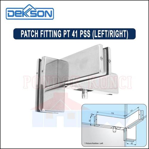 Jual Patch Fitting Dekkson PT 41 PSS (LEFT/RIGHT) Pintu Kaca Frameless ...