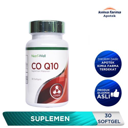 Promo NUTRI-WELL CO Q10 30 KAPSUL - Jakarta Pusat - Kimia Farma Apotek ...