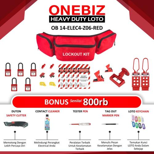 Jual LOTO Set Panel Listrik 5 Padlock LOTOTO Panel Listrik 5 Gembok ...
