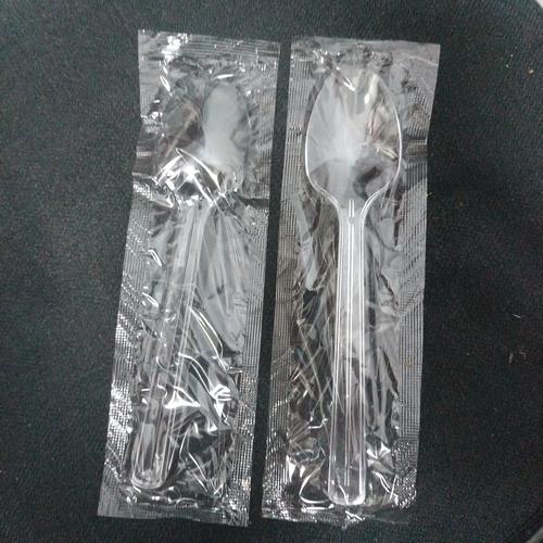 Jual SENDOK BENING STERIL HIGIENIS SENDOK MAKAN PLASTIK @100PCS - Kota ...