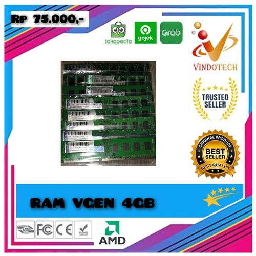 Jual ram vgen ddr3 4 gb platinum pc 10600 - 10600 - Jakarta Barat - Vindotech Comp | Tokopedia