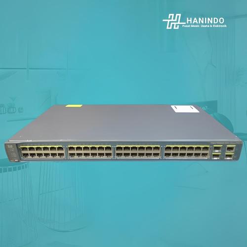 Jual Switch Cisco Catalyst 3560 V2 Series POE 48 Port WS-C3560V2-48PS ...