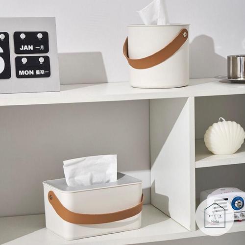 Jual New!! [Cato] Round Tissue Box Tempat Tisu Roll Tissue Box ...