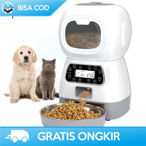 Jual TEMPAT MAKAN KUCING OTOMATIS DISPENSER BESAR SENSOR 3.5 LITER ...