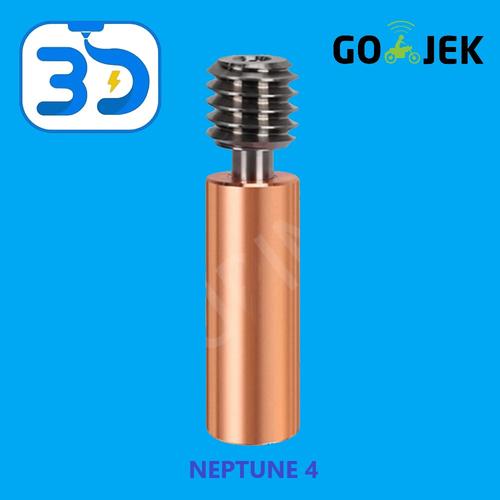 Jual Elegoo Neptune 4 Red Copper Heat Break Throat - Kota Surabaya - 3D ...
