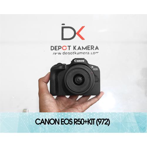 Jual Second - Kamera Canon eos R50+kit 18-45mm kode 972 - Kota Surabaya ...