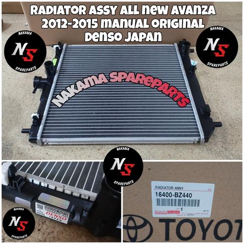 Jual Radiator assy all new avanza 2012-2015 Manual original denso japan ...