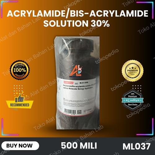 Jual Acrylamide / Bis-acrylamide solution 30%, 500 ml - Kab. Bogor - Toko Alat dan Bahan Lab ...