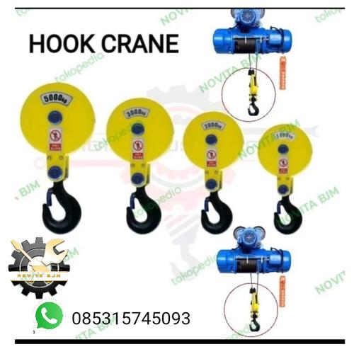 Jual Button hook / button BLOCK wirerope hoist type CD kapasitas 3 Ton ...