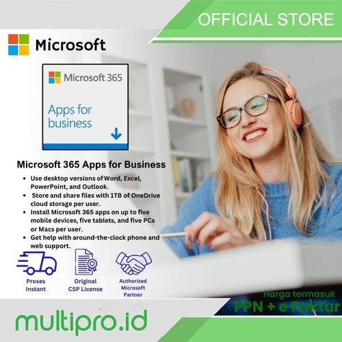 Promo Microsoft 365 Apps for Business CSP CFQ7TTC0LH1G1 Cicil 0% 3x ...