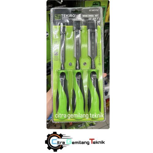 Jual Tekiro wood chisel set 3 pcs pahat kayu pahat set - Jakarta Barat ...