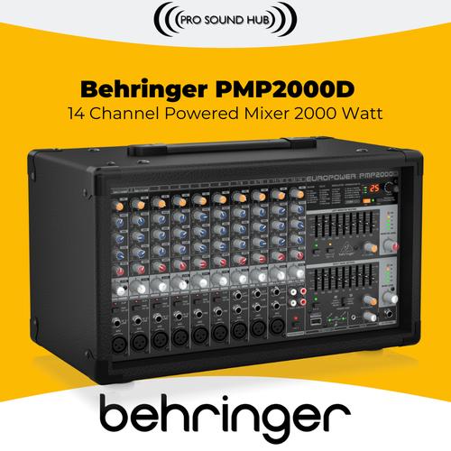 Jual Behringer PMP2000D PMP2000 Powered Mixer Power 14 Input 2000 Watt ...