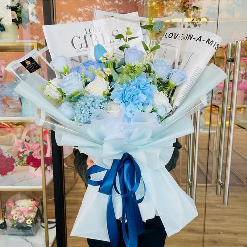 Promo Buket Bunga Kado Ulang Tahun Kado Romantis Flower Bouqet - Merah ...