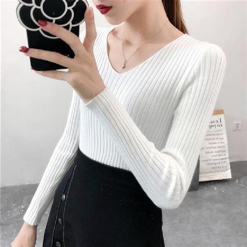 Jual AJWPedia Inner Rajut V Neck Lengan Panjang Import Bahan Premium ...